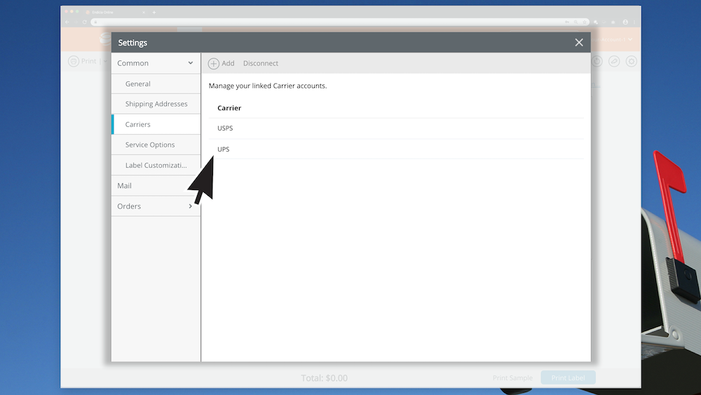 UPS from Endicia – Endicia