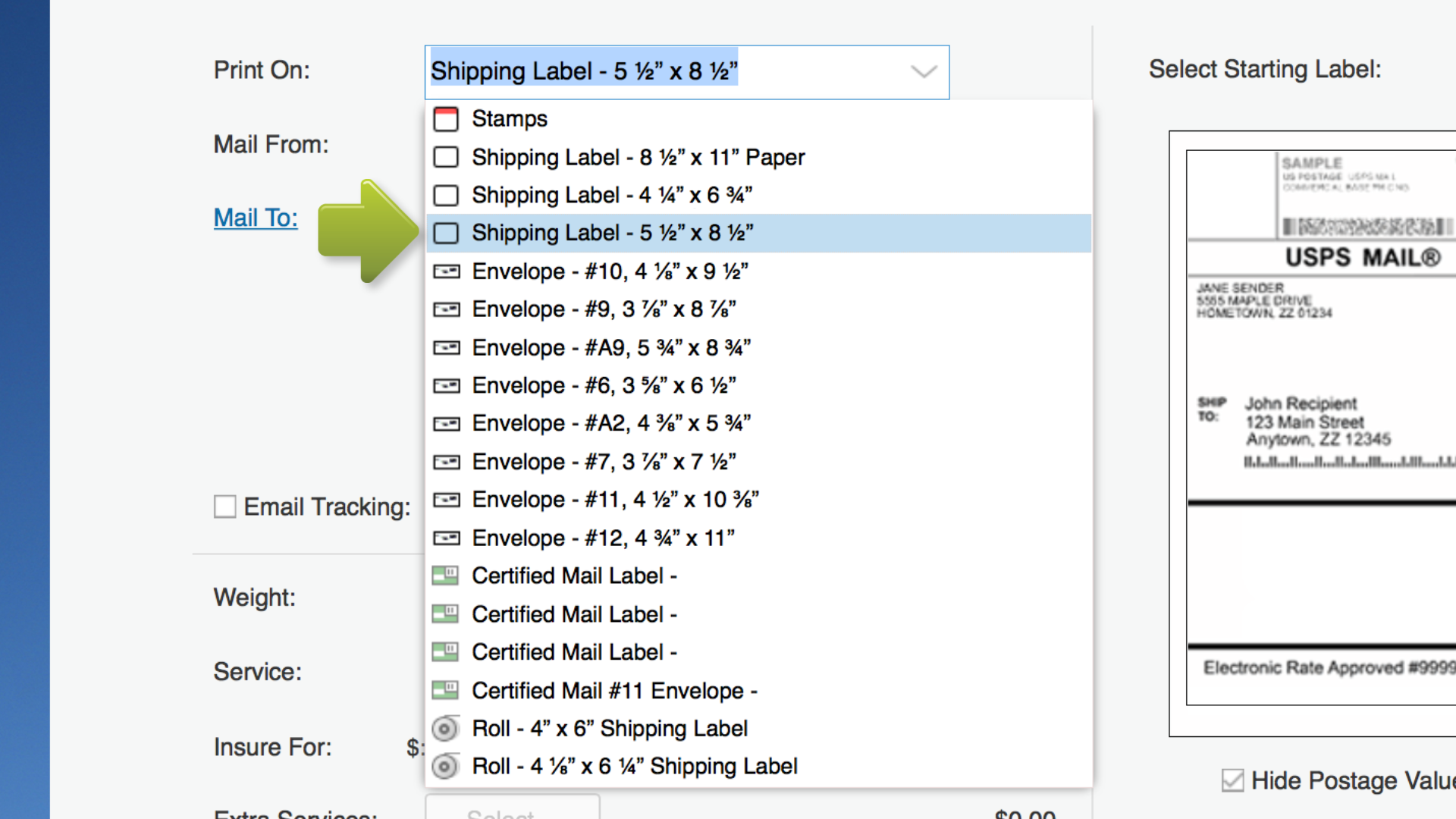 Create & Print Shipping Labels – Endicia