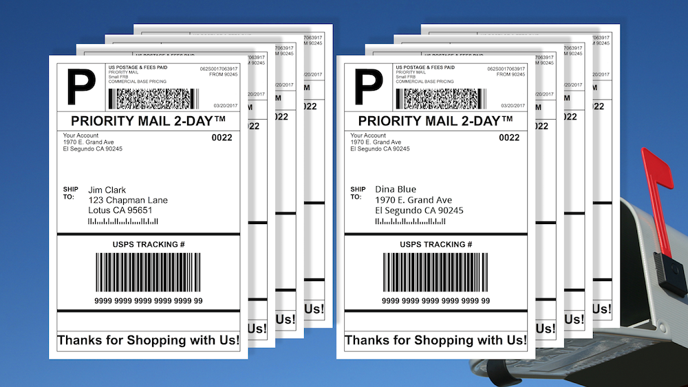 Create & Print Shipping Labels – Endicia