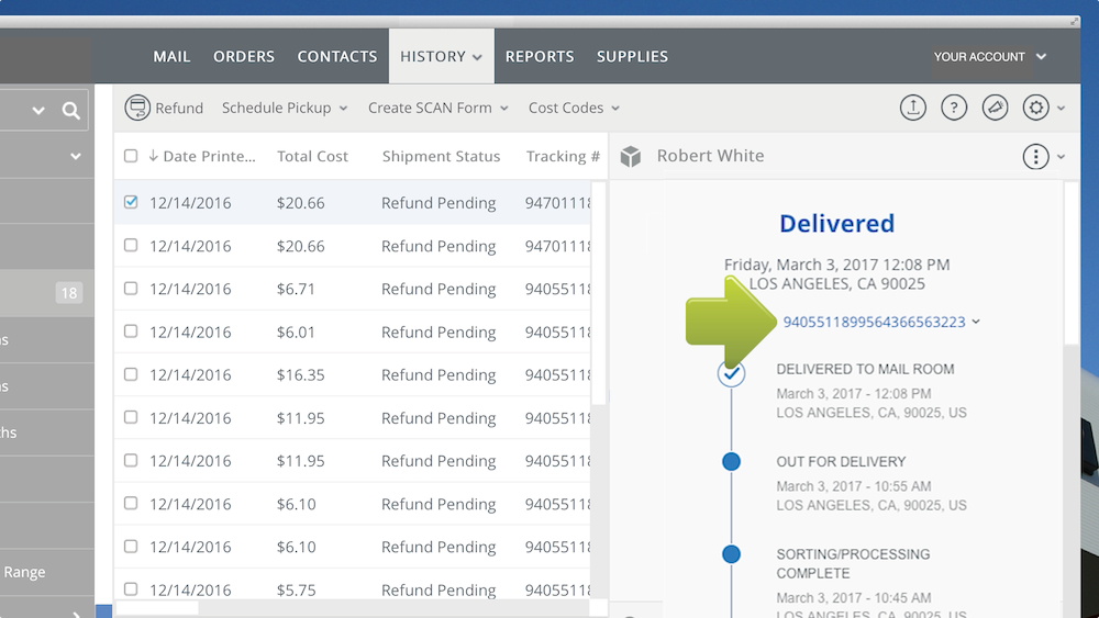 Track Your Shipments – Endicia