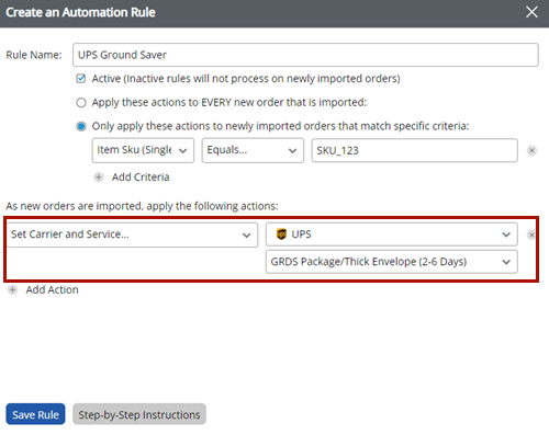 UPS Ground Saver in Endicia – Endicia